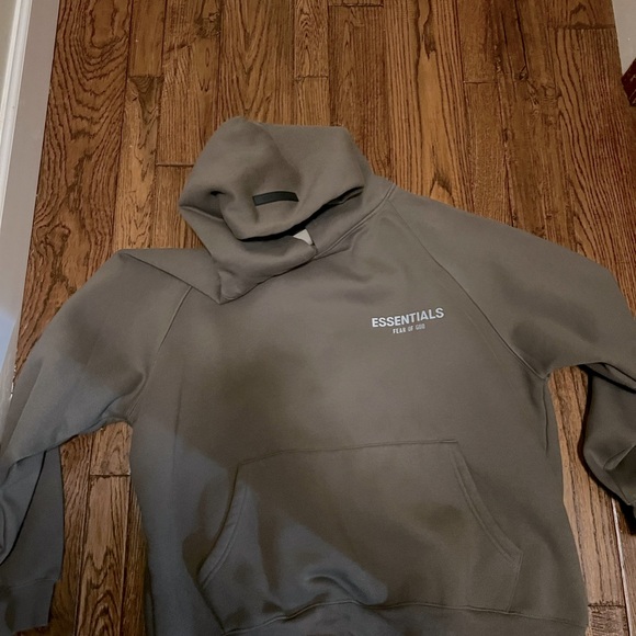 Essentials | Jackets & Coats | New Essentials Hoodie Dark Grey Send ...